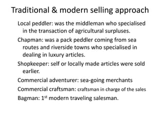 Personal selling | PPTX