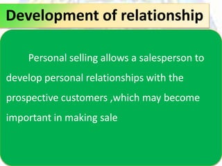 Personal selling | PPTX