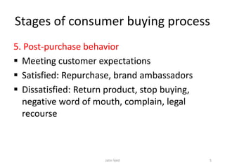 Personal selling process & Consumer Behaviour | PPTX