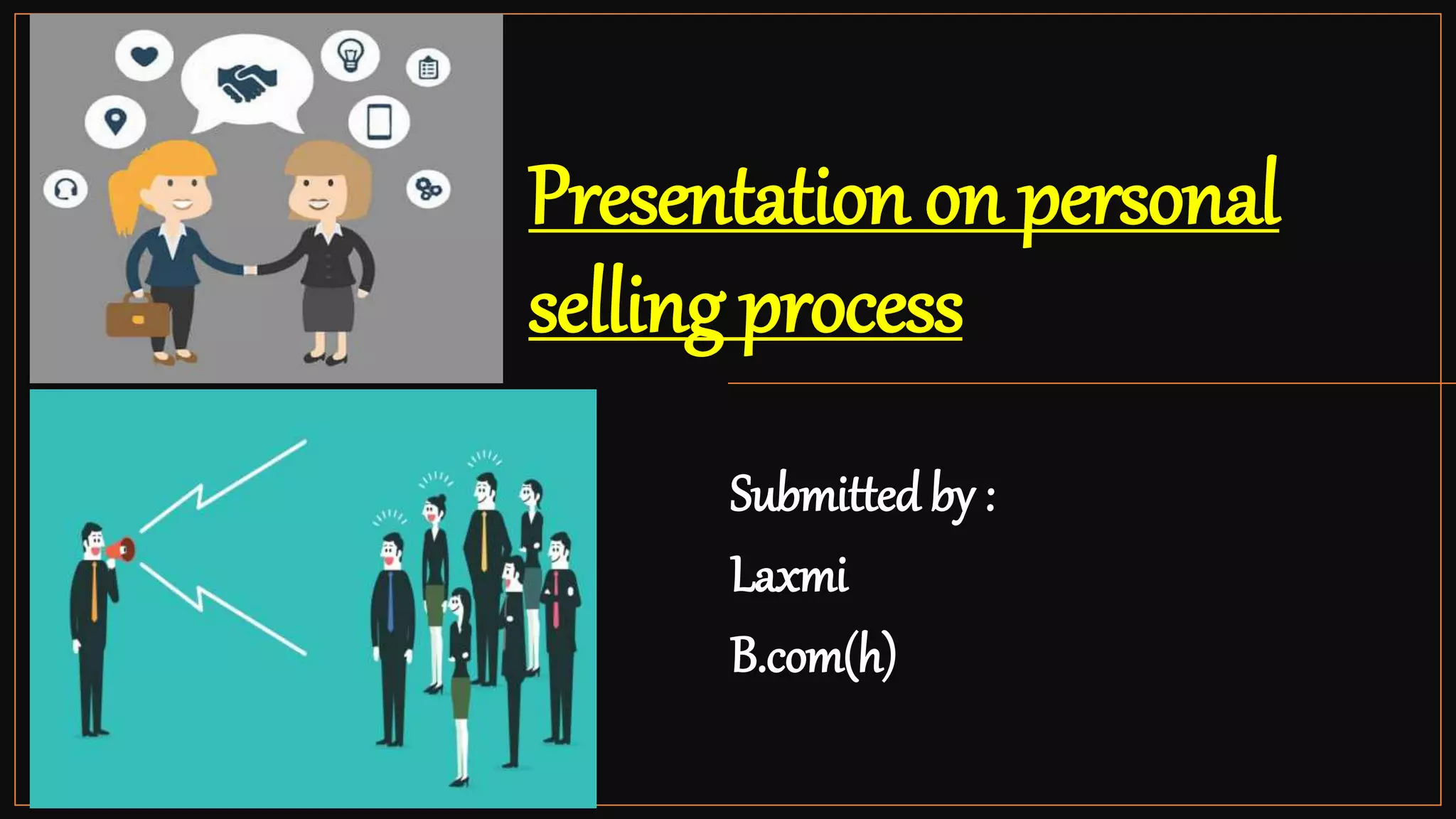 PPT ON Personal selling process | PPT