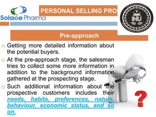 Personal selling process | PPT
