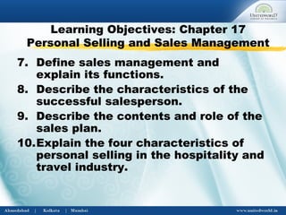 Personal selling & sales management | PPT