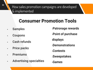 Personal selling & sales promotion, strategic marketing presentation | PPTX