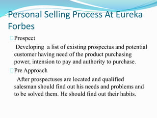 Personal selling ssss | PPTX