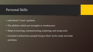 Personal skills | PPTX