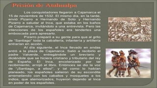 La conquista del peru | PPTX