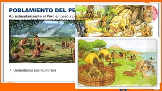 POBLAMIENTO DEL PERÚ- CURSO PERSONAL SOCIAL | PPTX