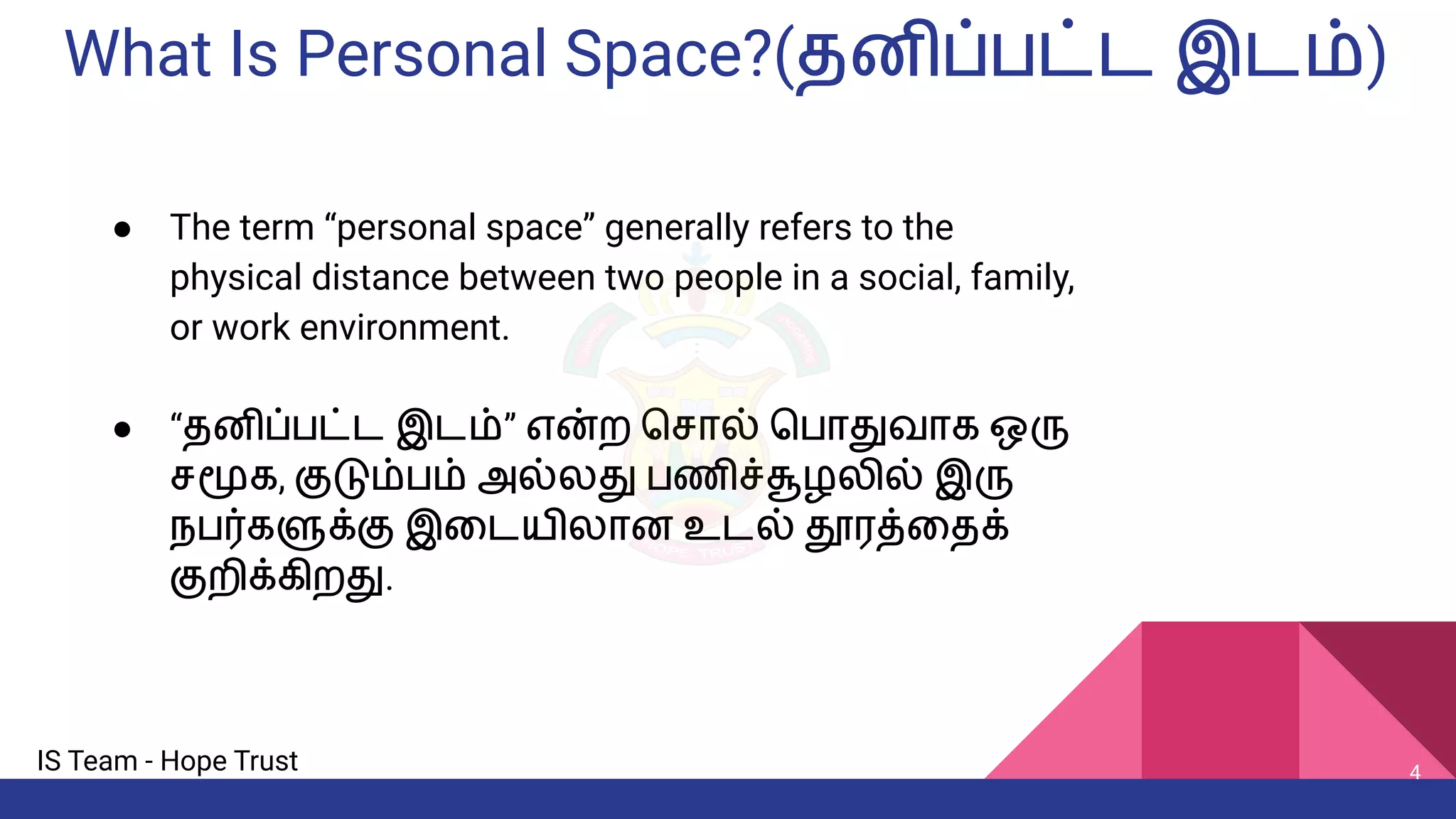 Personal Space | PPT