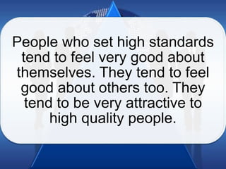 Personal standards | PPT