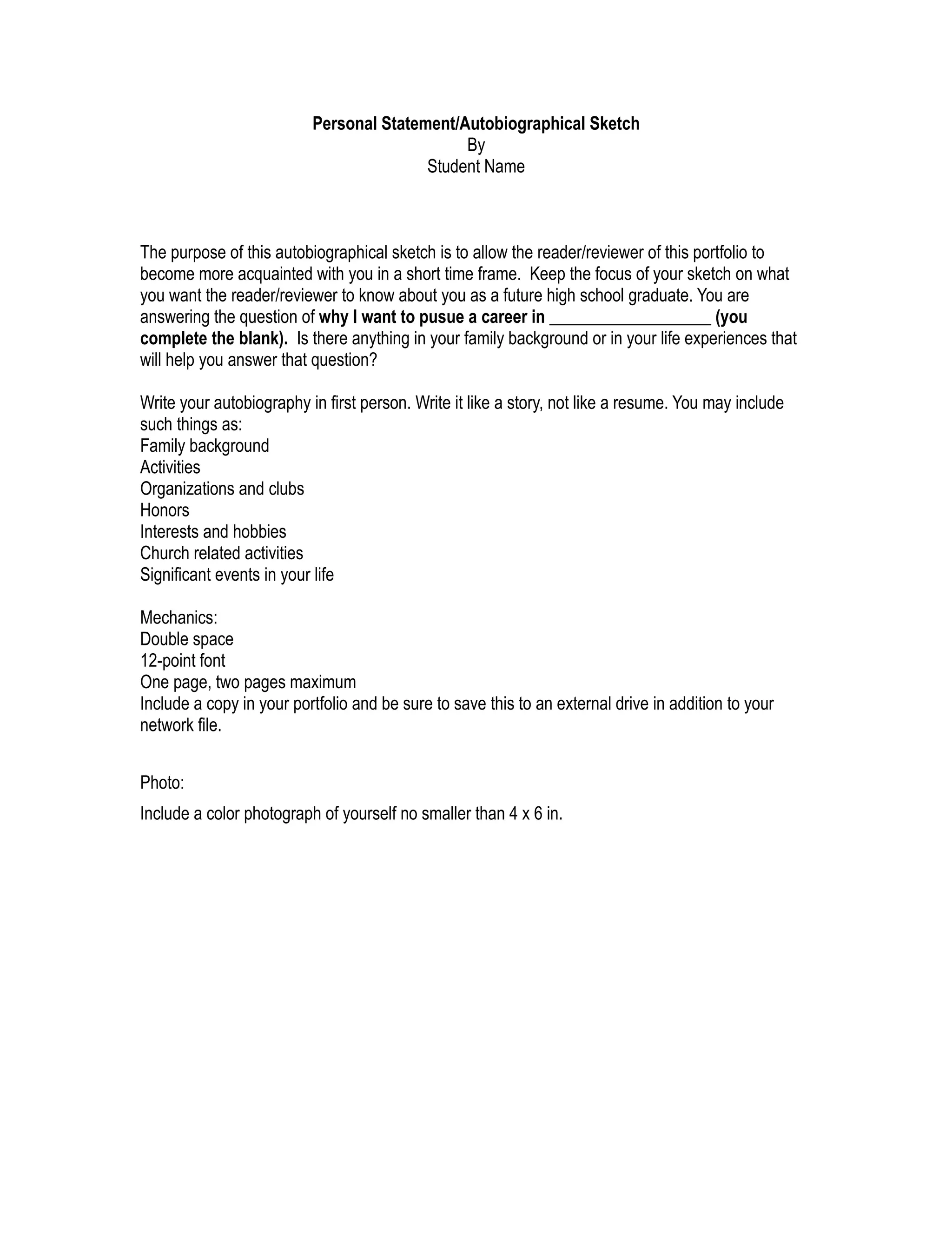 Personal Statement | DOC