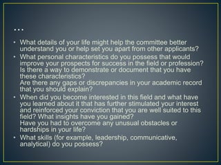 Personal statement | PPTX