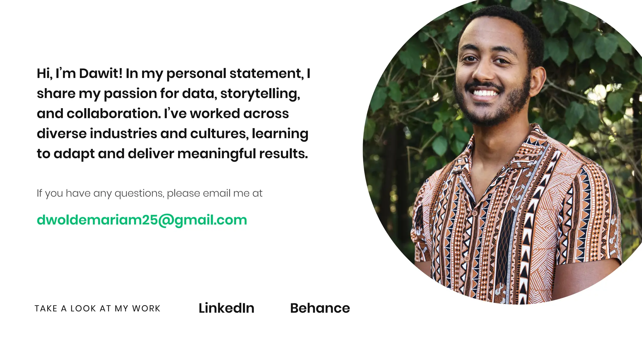 Personal Statement - Dawit Dejene 2025.pdf