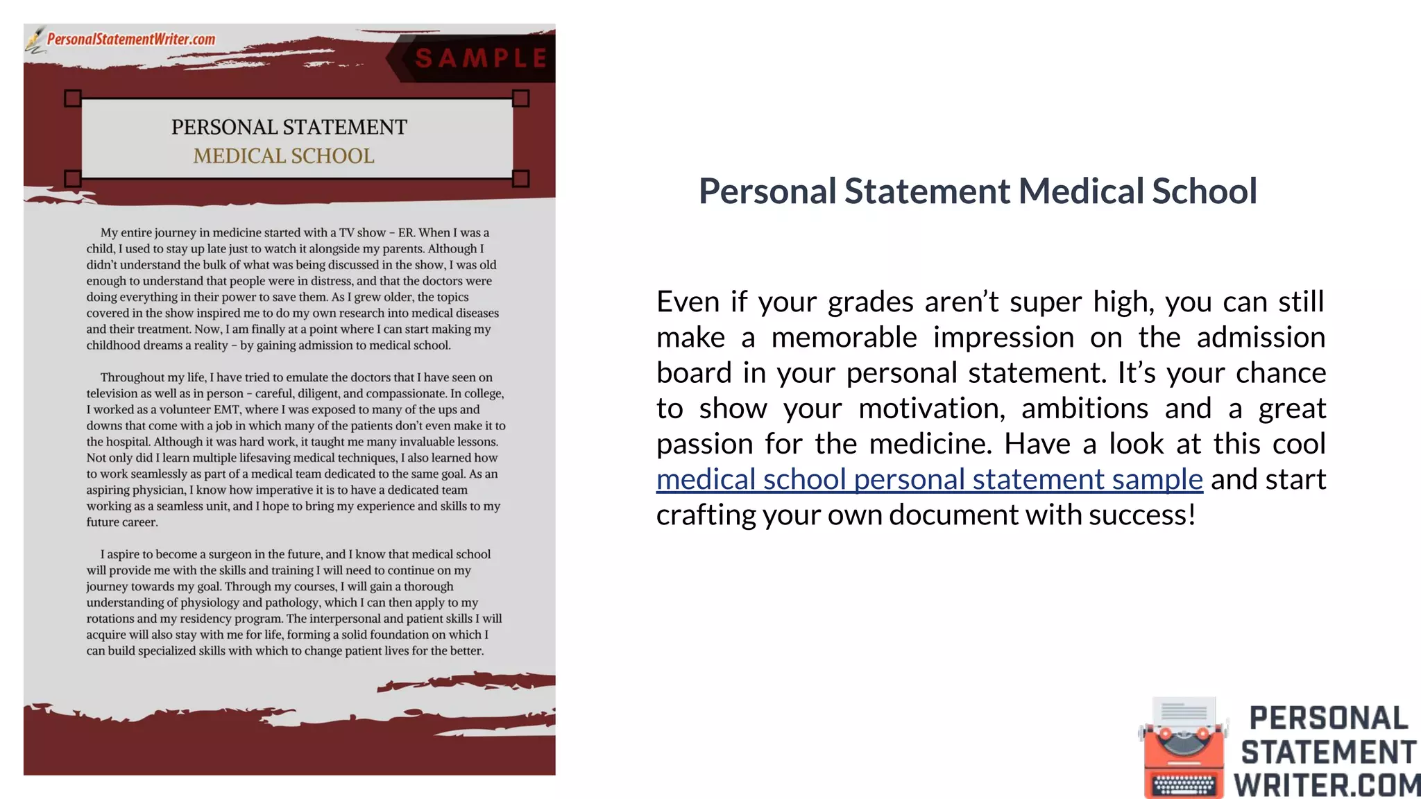 Great Collection of the Best Personal Statement Examples | PDF