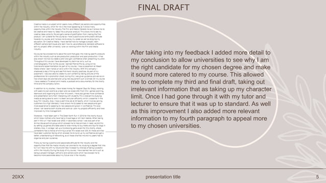 Personal Statement Drafts.pptx