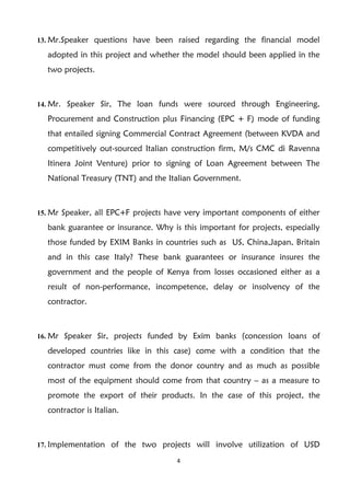 Personal statement on implementation of arror and kimwarer dams in emc ...