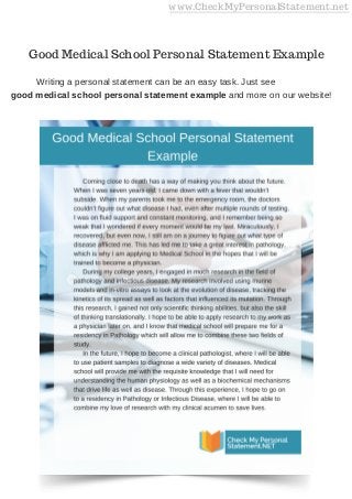 The Guideline That Will Make Your Personal Statement Perfect