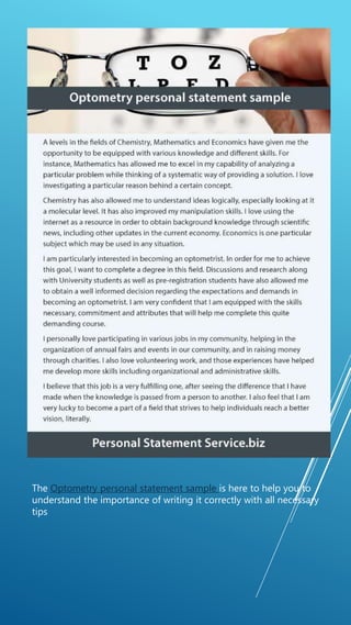 Personal Statement Samples that Guarantee Success | PDF