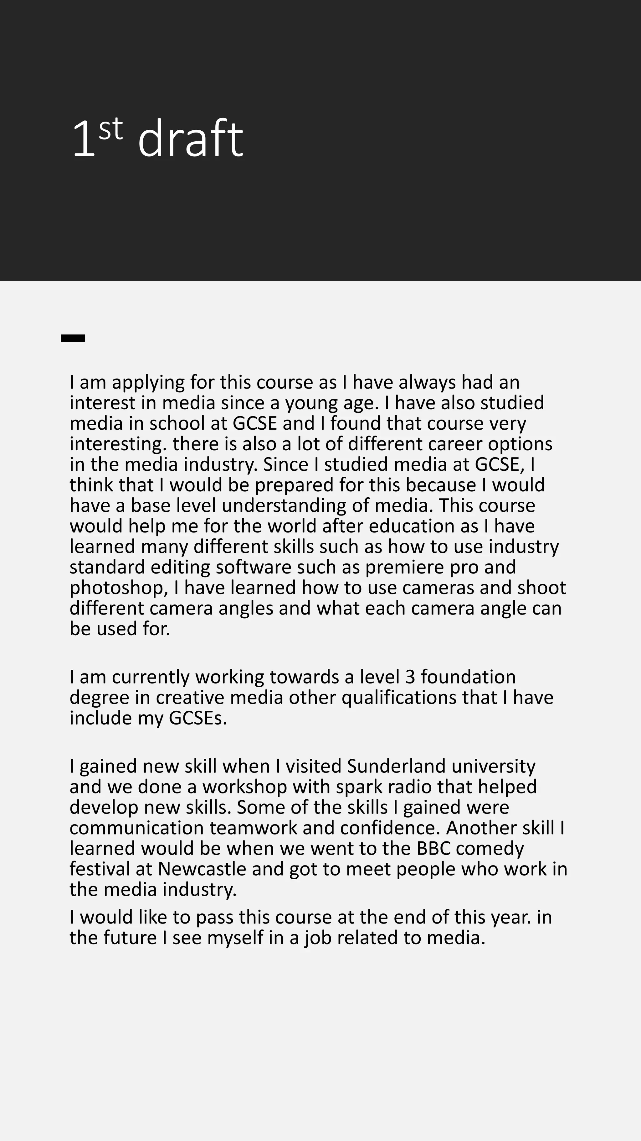 personal statements powerpoint.pptx | College Planning | College Education