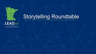 Personal Story Roundtable | PPT | Screenwriting | Content Production