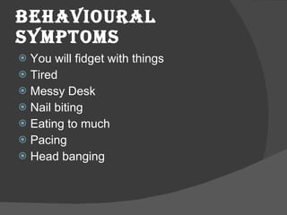 Personal stress powerpoint by michael harris | PPT