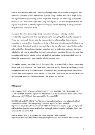 Personal study project word finished | PDF