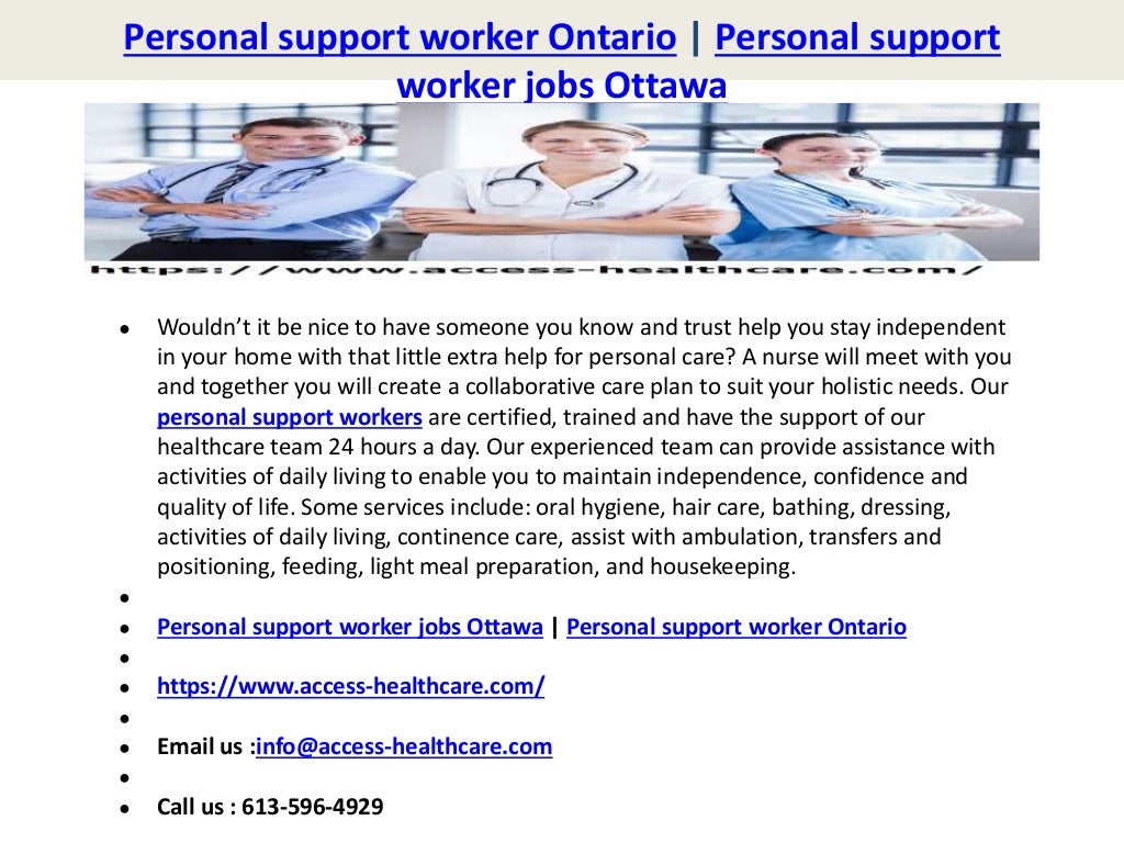 Personal Support Worker Ontario personal-support-worker-ontario