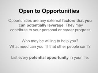 Smart Personal SWOT | PPTX