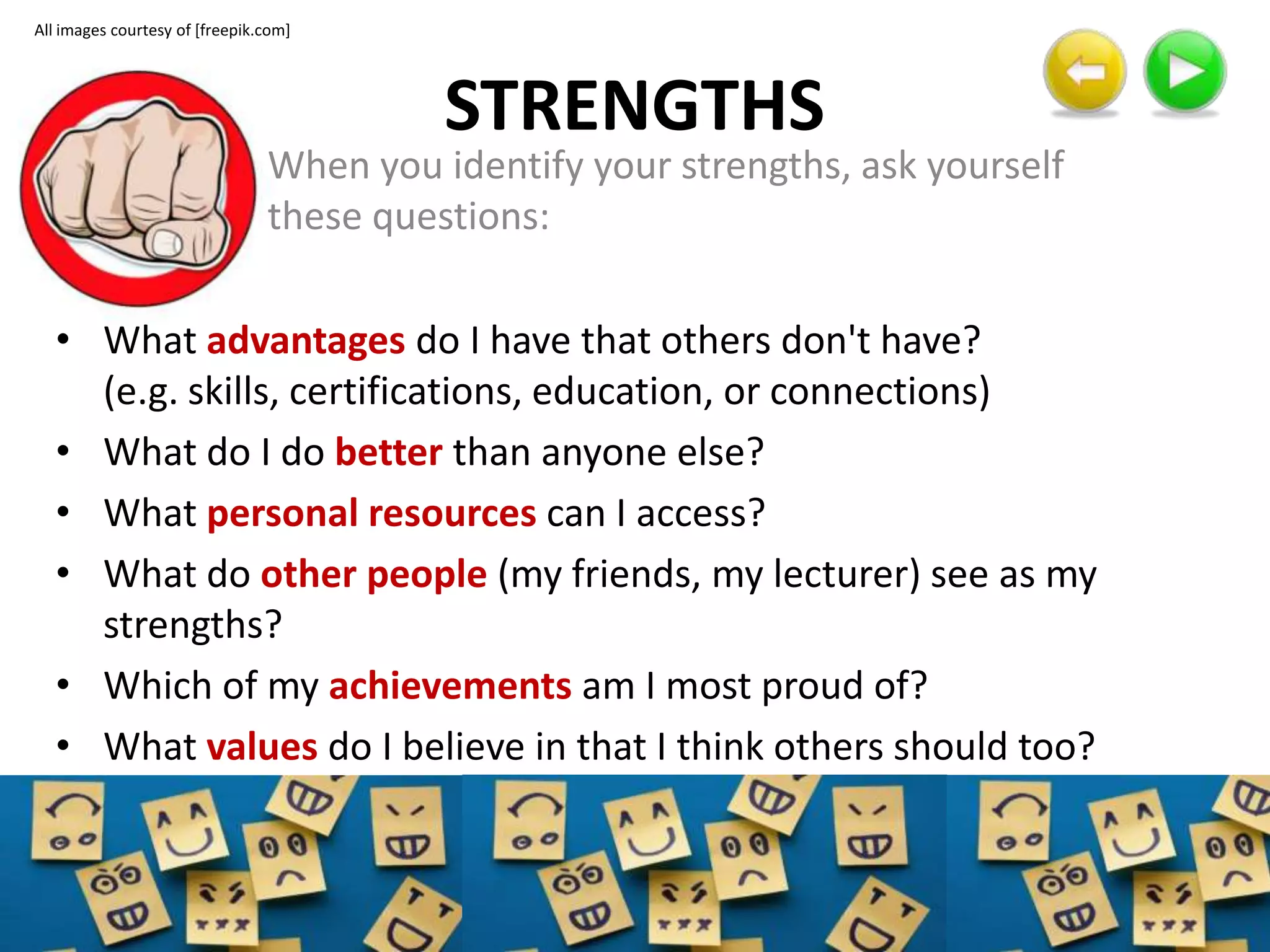 Personal swot analysis 1 | PPTX