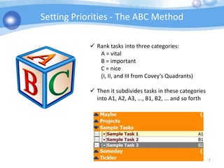 Personal task management | PPTX