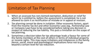 Personnel Tax planning first module note | PDF