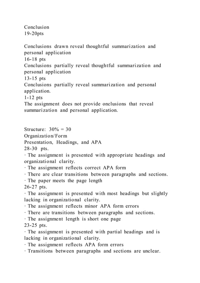 Personal theory paperoutline | DOCX