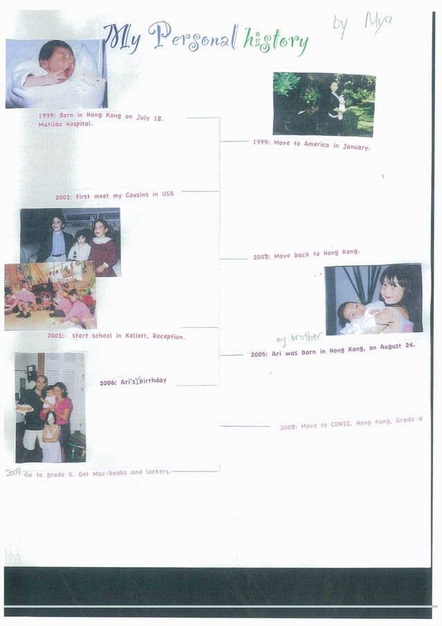 Personal Timelines | PDF