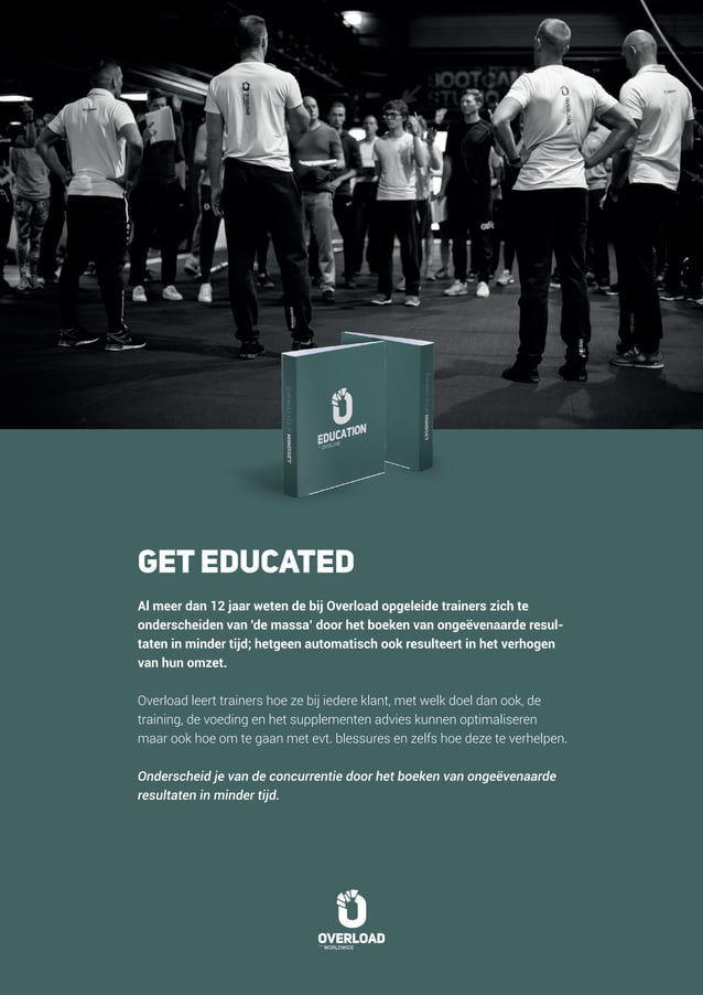Personal trainer & fitness trainer opleidingen van overload worldwide | PDF
