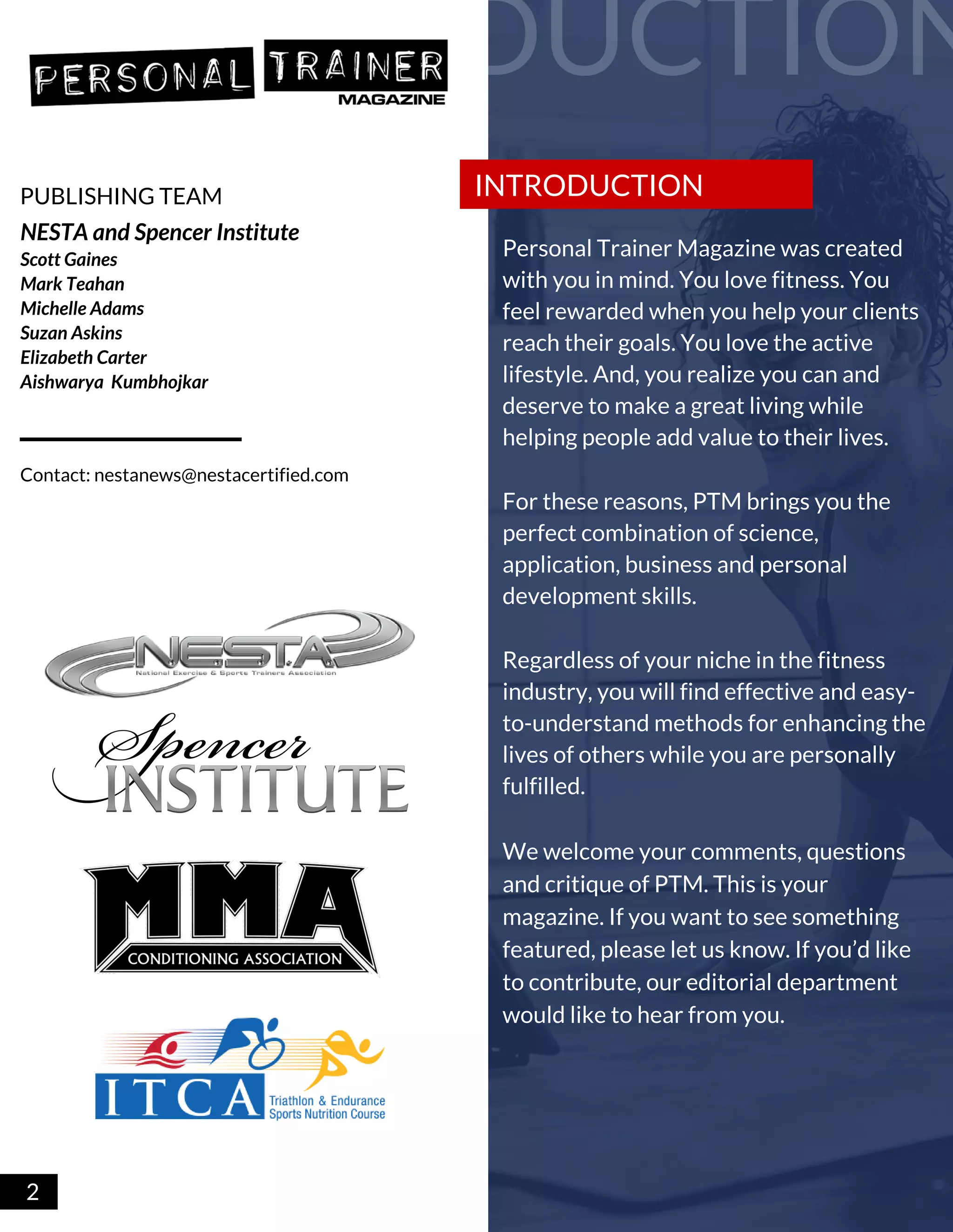 Personal trainer magazine issue 13 | PDF