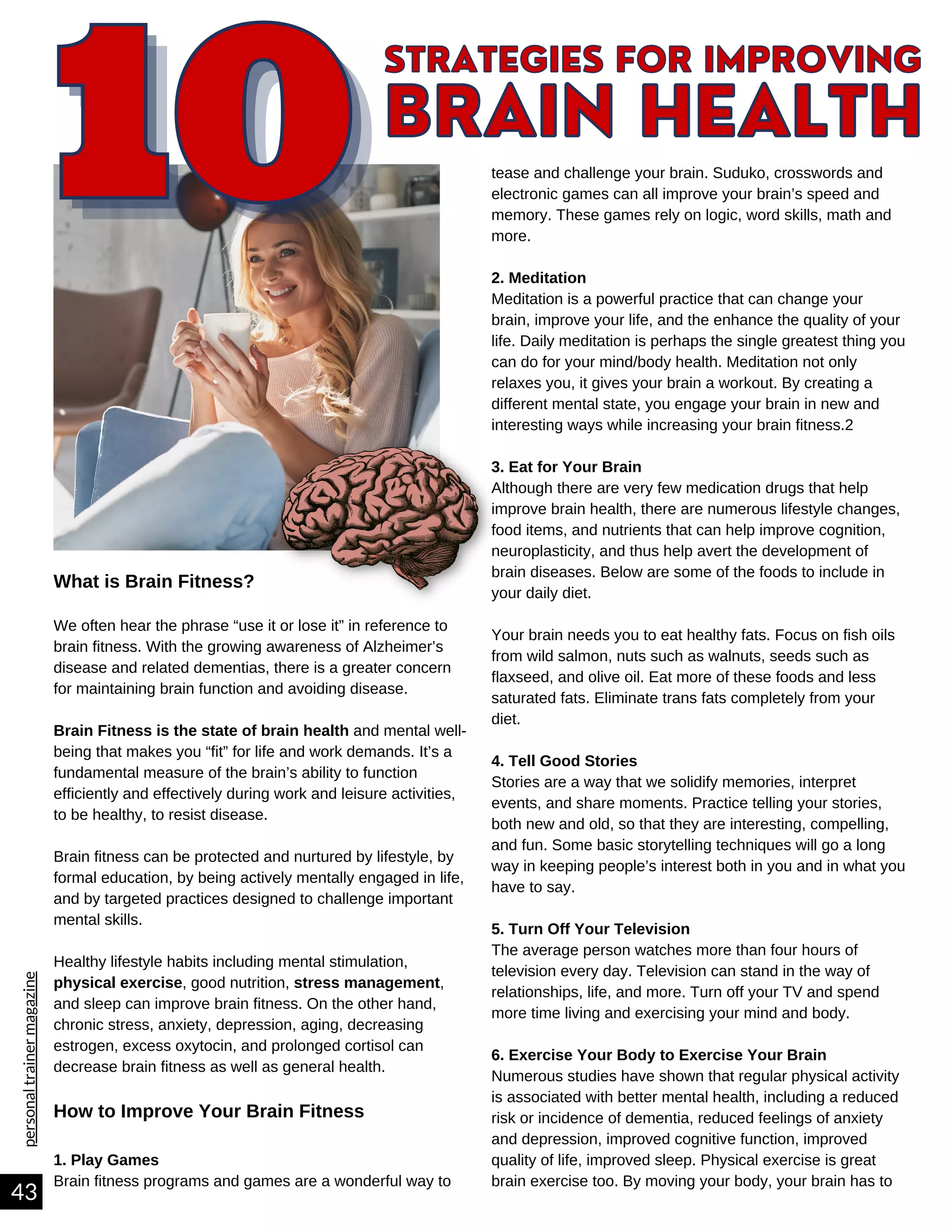 Personal trainer magazine issue 13 | PDF