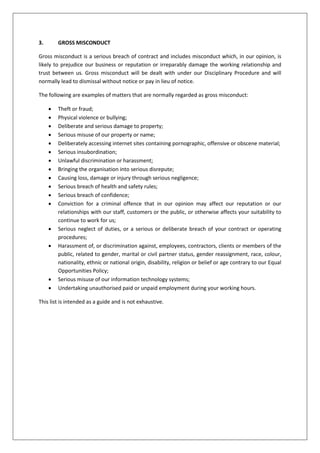 Personal Trainer staff handbook | DOCX