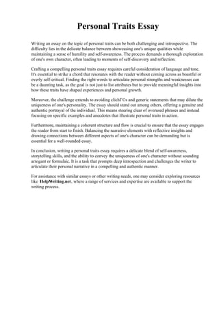 Personal Traits Essay.pdf