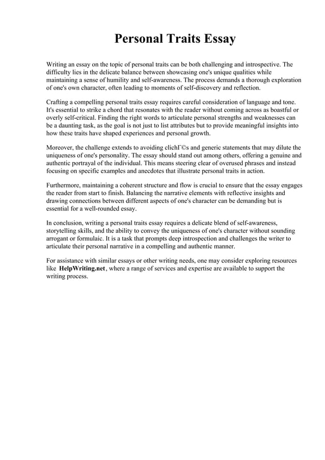 Personal Traits Essay.pdf
