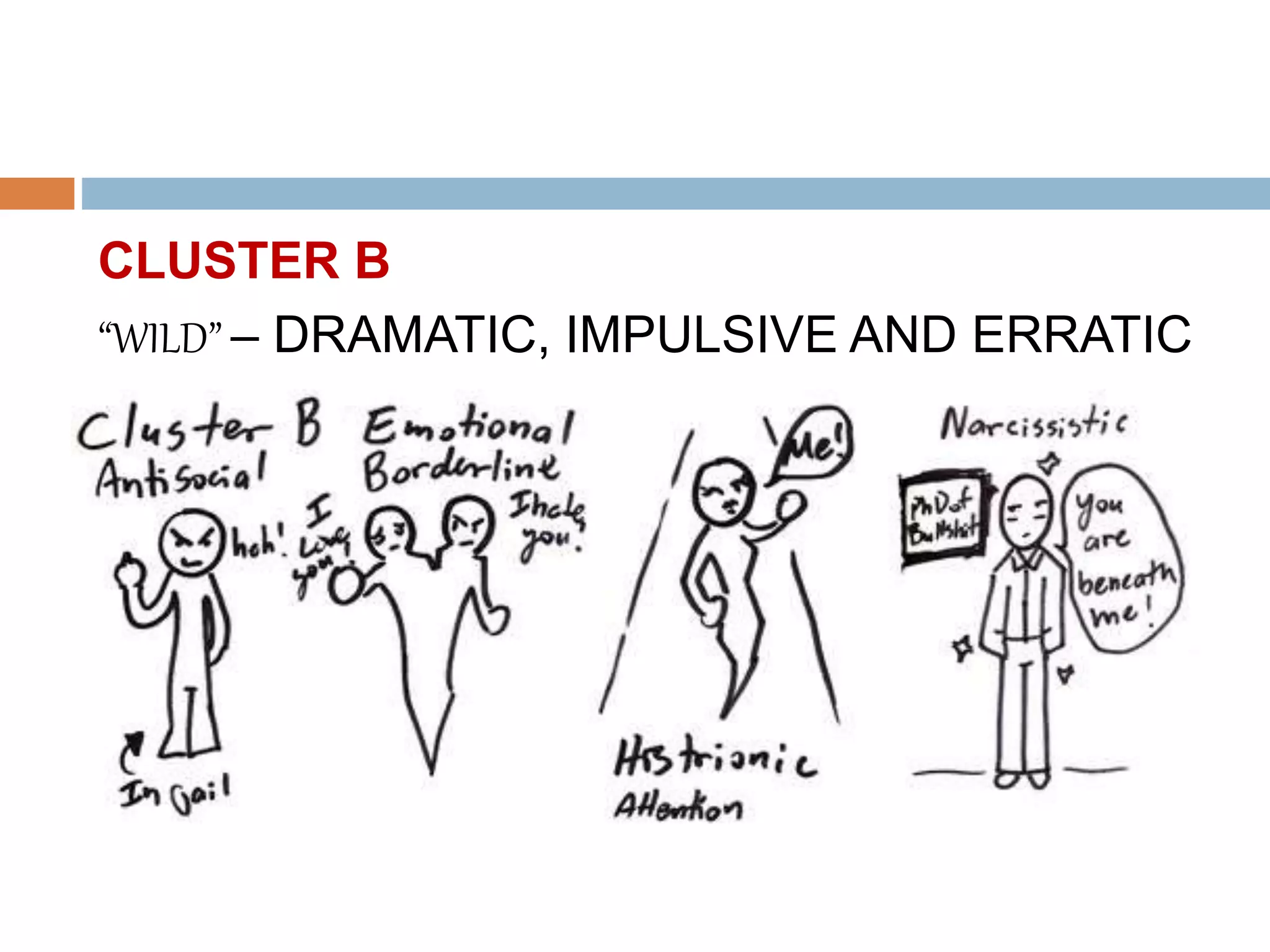 Cluster B Personalty disorders | PPTX