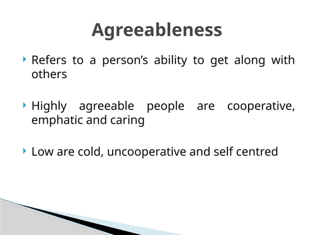 PRESENTATION OF Personalty Traits.pptx