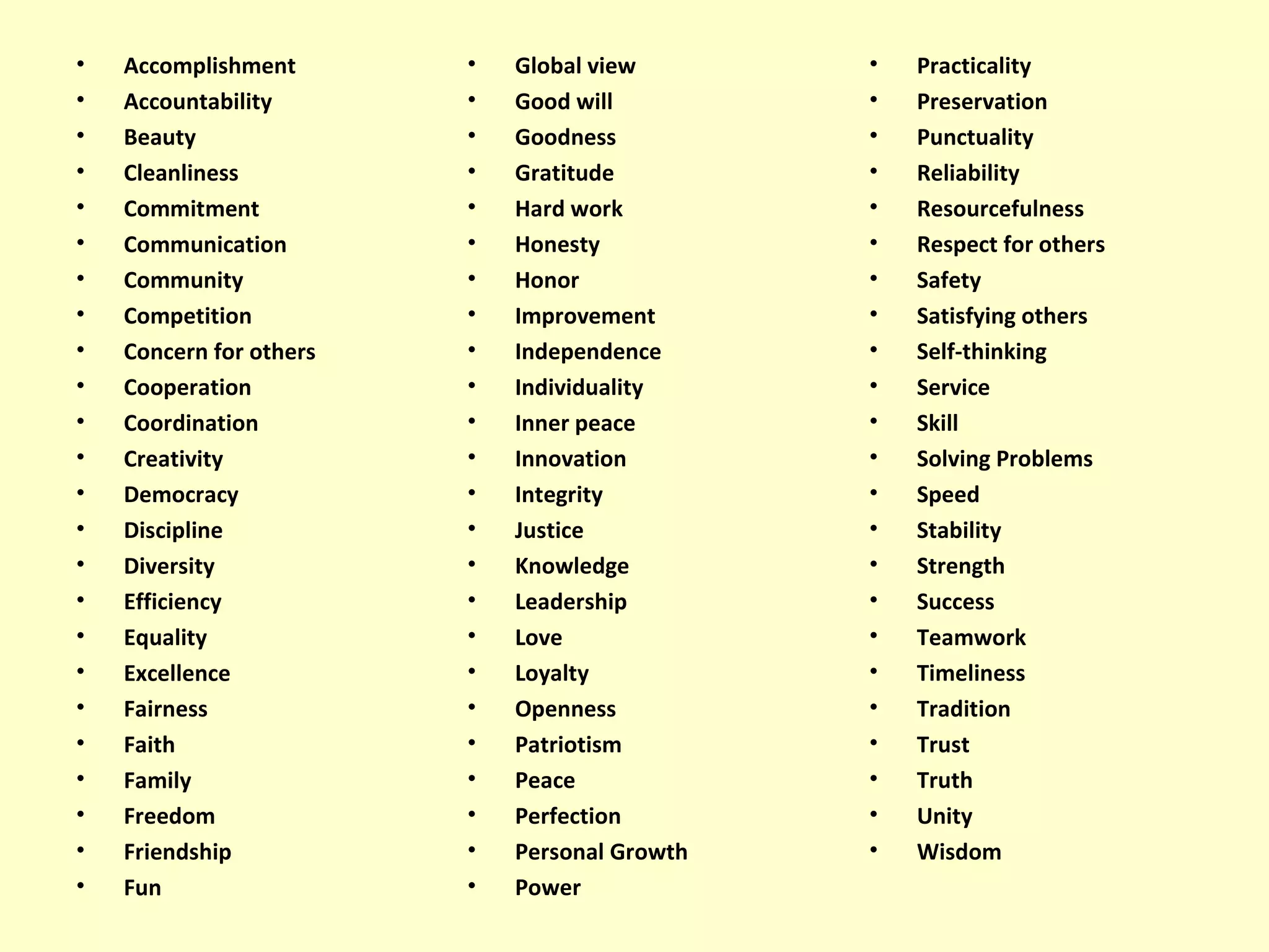 Personal values | PPT