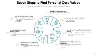 Personal Values Psychological Growth Development Credibility Affinity | PDF