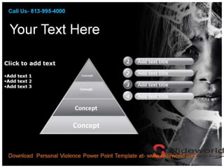 Personal Violence Powerpoint Template Online | PPT
