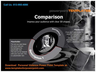 Personal Violence Powerpoint Template Online | PPT