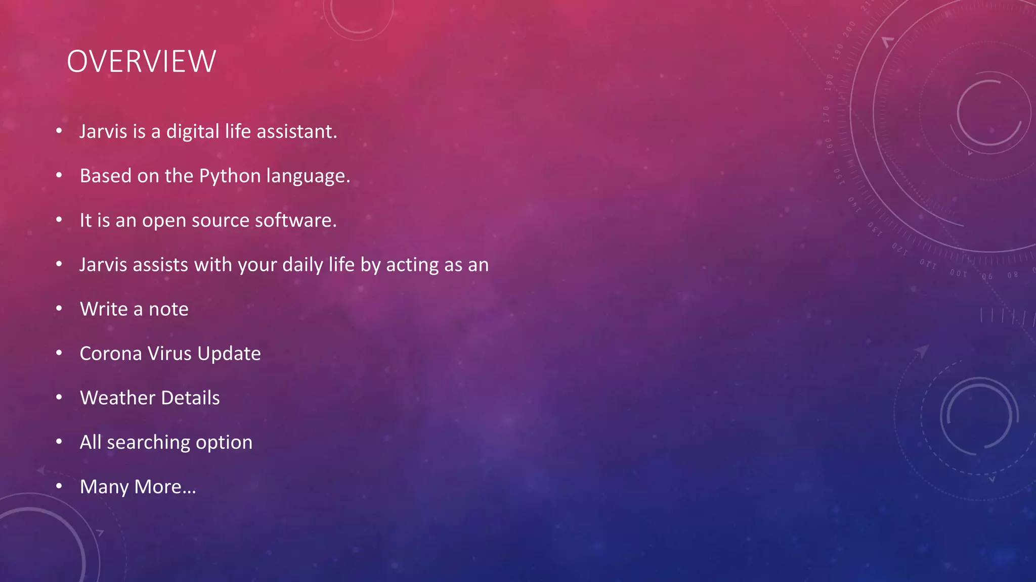 Personal voice assistant - jarvis | PPTX