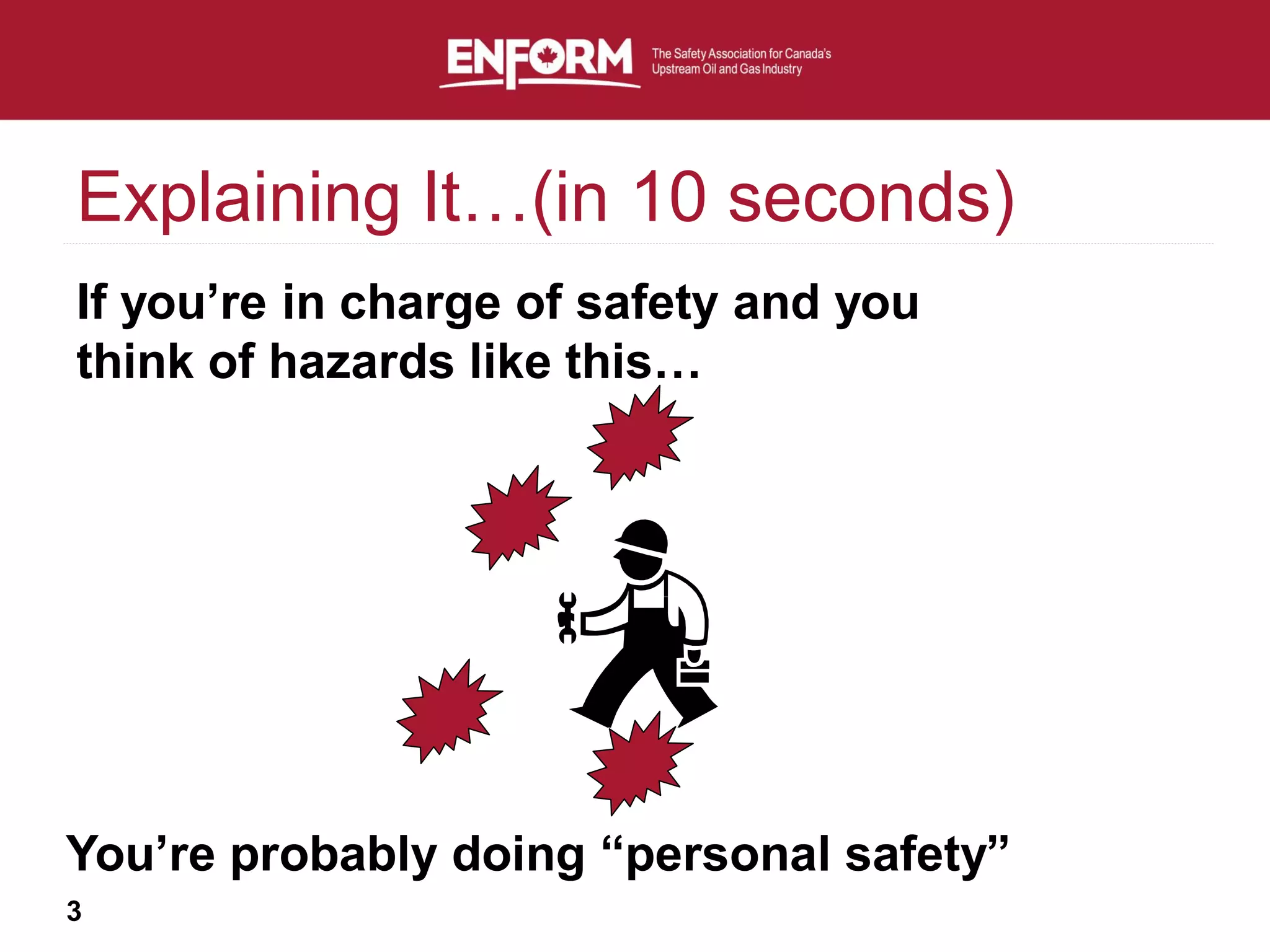 Enform oil and gas safety: Process safey vs. personal safety | PDF