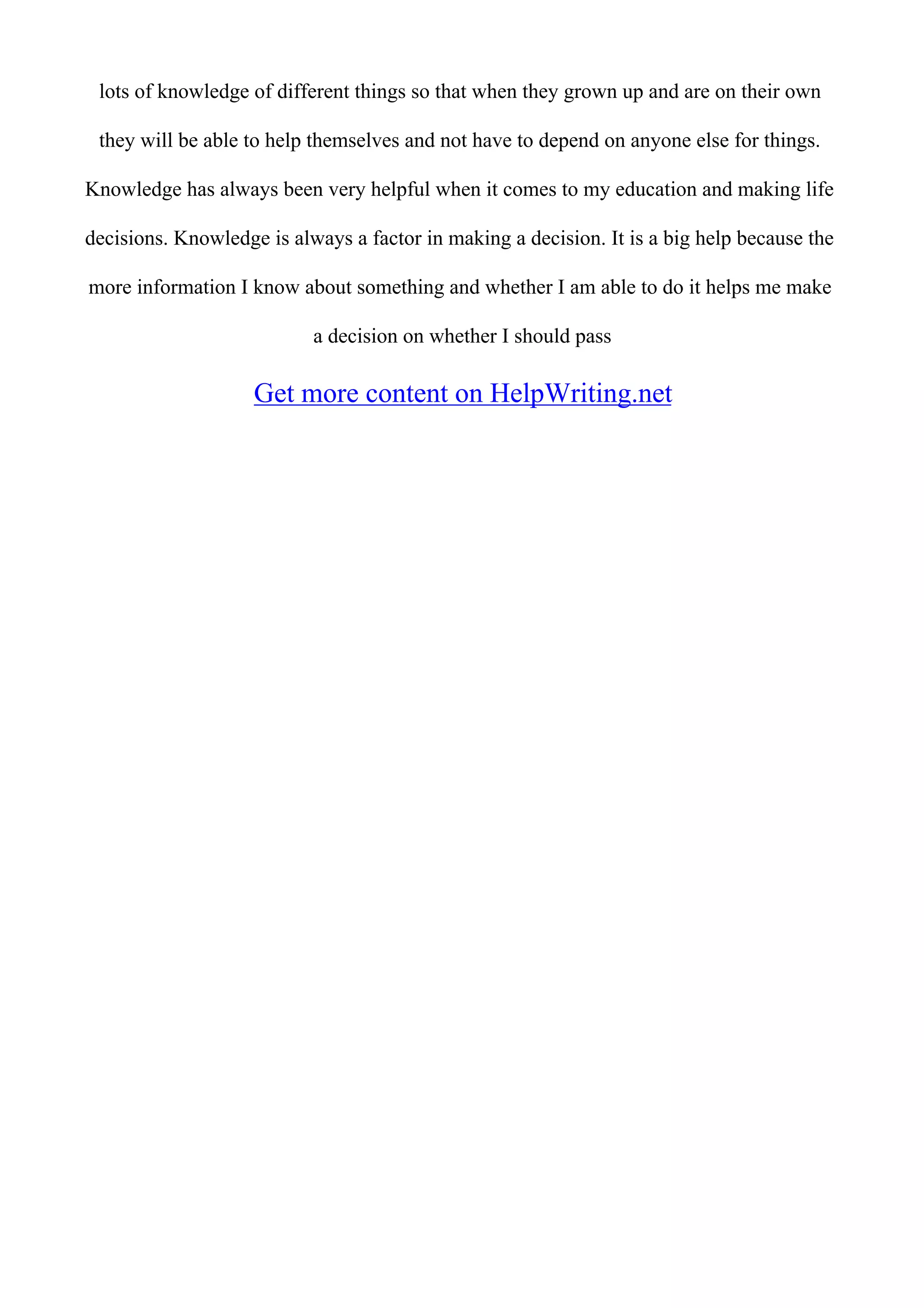 Personal Worldview Essay | PDF