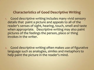 Personal writing power point | PPTX