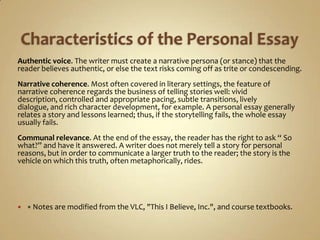 Personal writing power point | PPTX