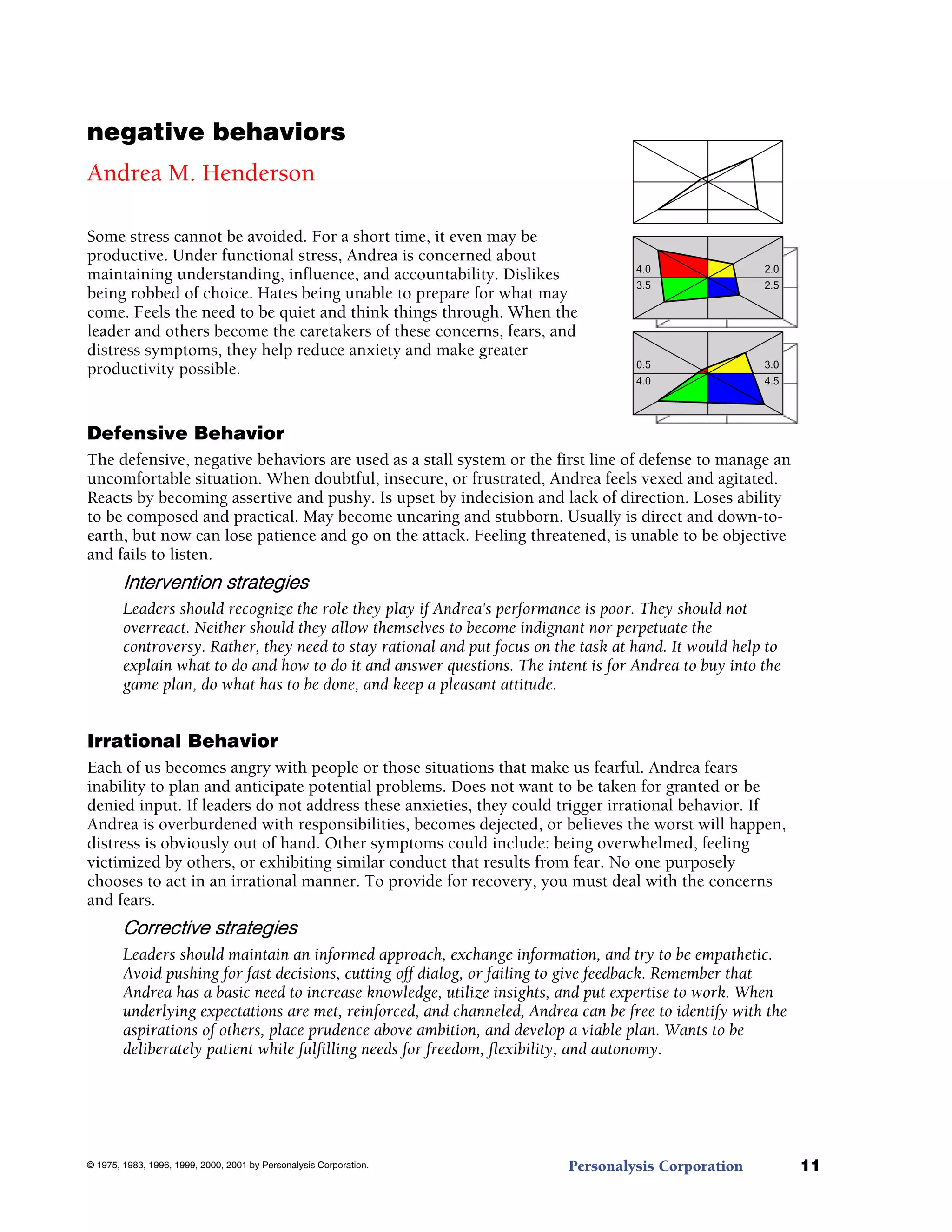 Personalysis summary report | PDF